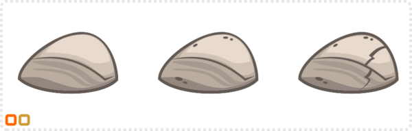 Shading rocks and stones - 2dgameartguru Inkscape tutorial