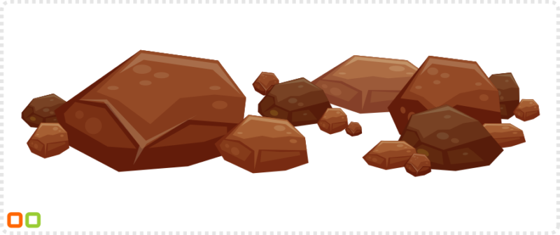 Shading rocks and stones - 2dgameartguru Inkscape tutorial