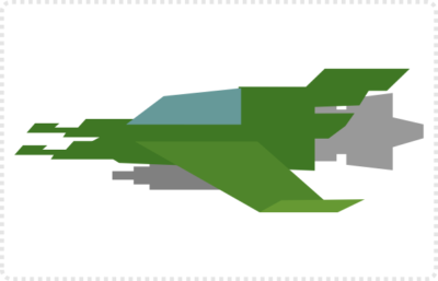 Space ships revisited - creating a fighter in side view - 2dgameartguru