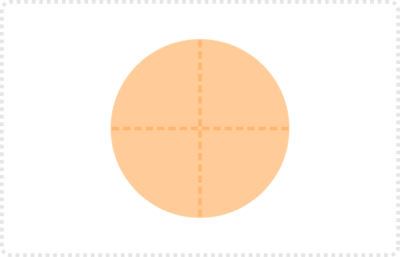 Character design - simpler rotation of a face using basic vector shapes