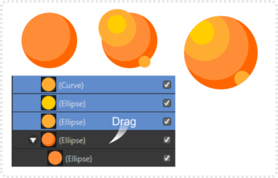 Clipping mask - Masking objects in Affinity Designer - 2dgameartguru