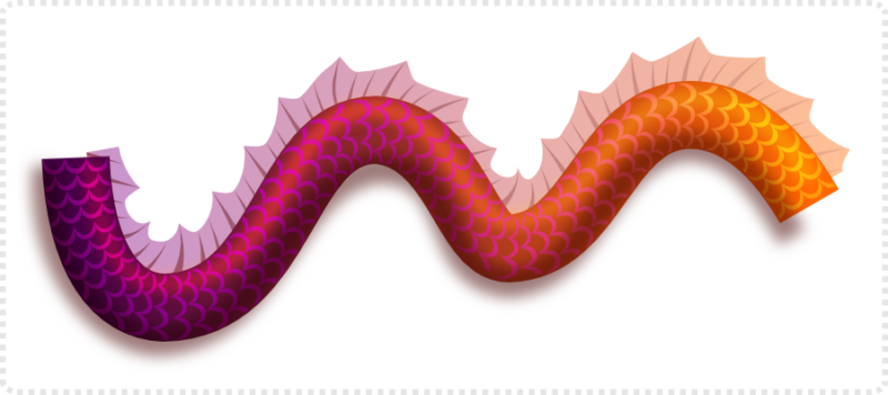 Creating patterns along a path in Inkscape - part 2 - 2dgameartguru