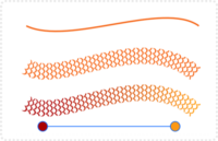 Creating patterns along a path in Inkscape - part 2 - 2dgameartguru