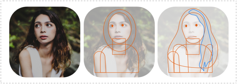 Simplified vector portraits using basic shapes - 2dgameartguru