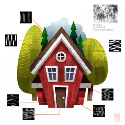 Working with Lines and Patterns Brush Effects in Inkscape